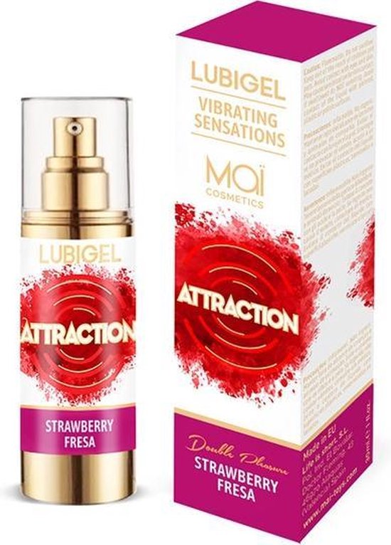 Mai Lubigel vloeibare vibrator aardbeien 30 ml - 30ml | bol.com