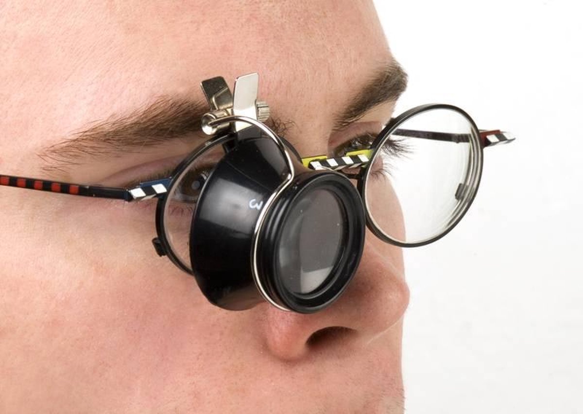 Westfalia Loep om op je bril te klemmen, 3x vergroting | bol.com