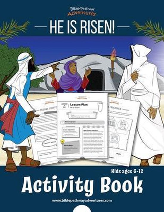 He is Risen! Activity Book | 9781988585994 | Bible Pathway Adventures ...