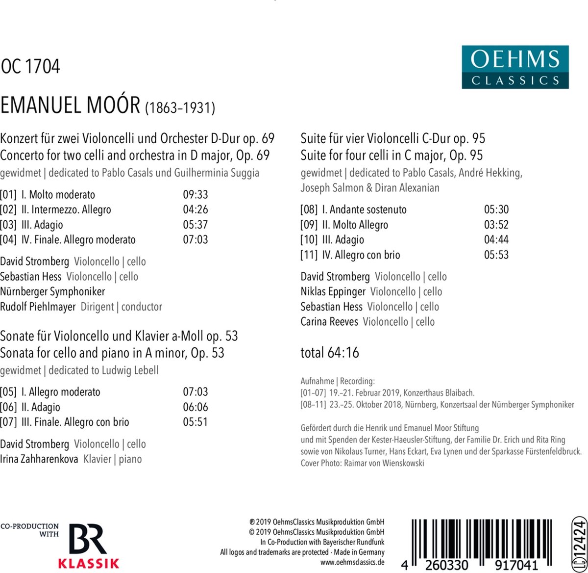 Nürnberger Symphoniker, Sebastian Hess, David Stromberg - Concerto For ...