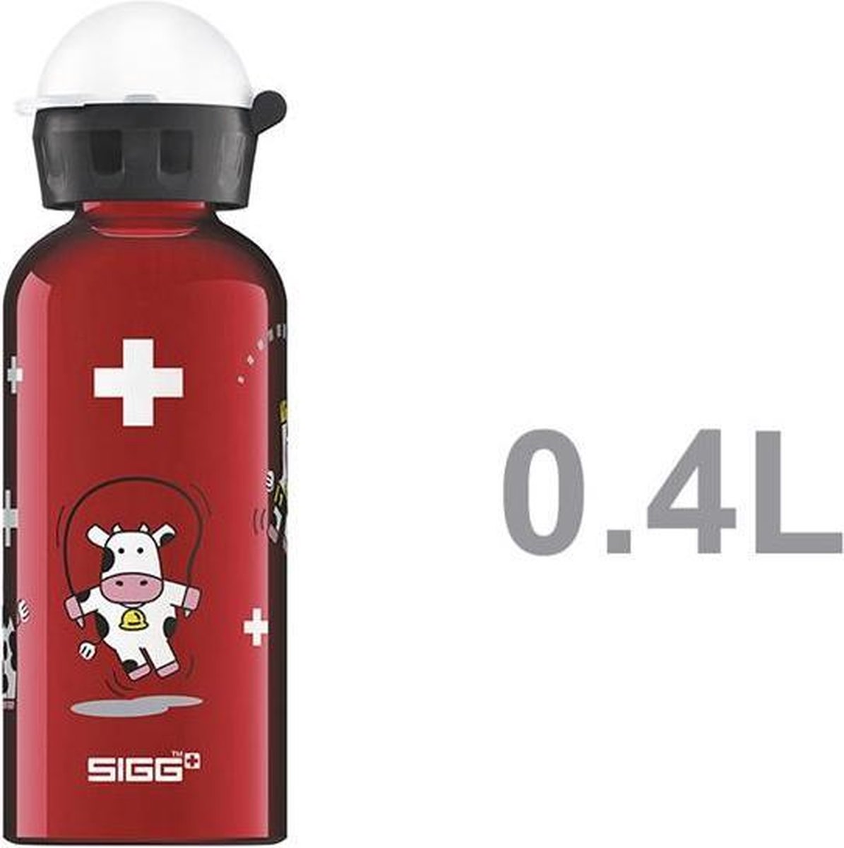 Sigg Drinkbus Koeien 400 Ml Rood | bol.com