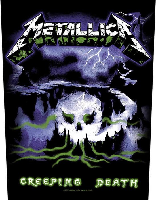 Metallica - Creeping Death Rugpatch - Multicolours | bol