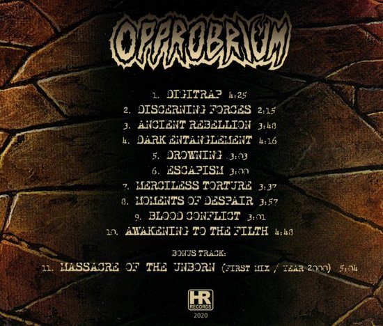 Discerning Forces, Opprobrium | CD (album) | Muziek | bol.com