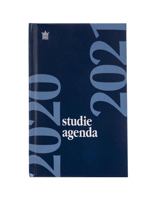 Schoolagenda 2020-2021 - BASIC- Hard Cover BLAUW | bol.com