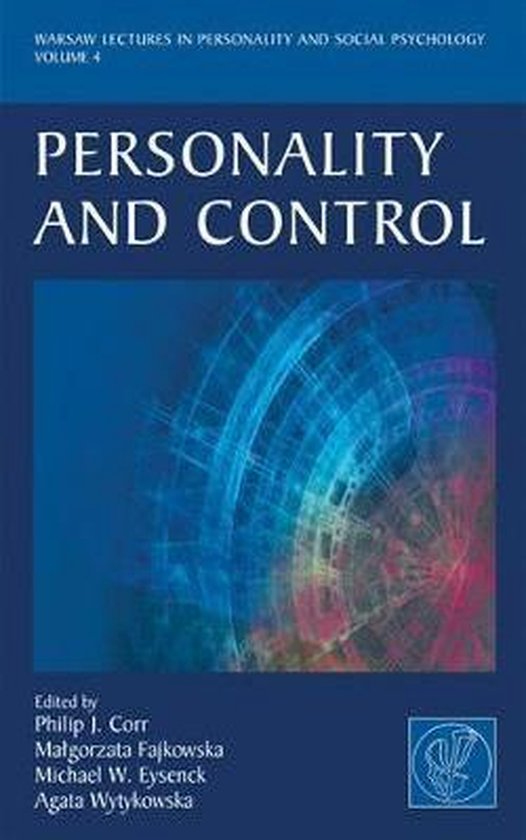 Personality and Control | 9780989824958 | Corr, Philip J | Boeken | bol.com