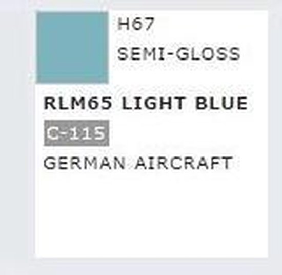 Mrhobby - Aqueous Hob. Col. 10 Ml Rlm65 Light Blue (Mrh-h-067 ...
