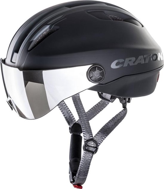 Cratoni Evo Fietshelm - Maat S/M - (54-58cm) - Zwart | bol