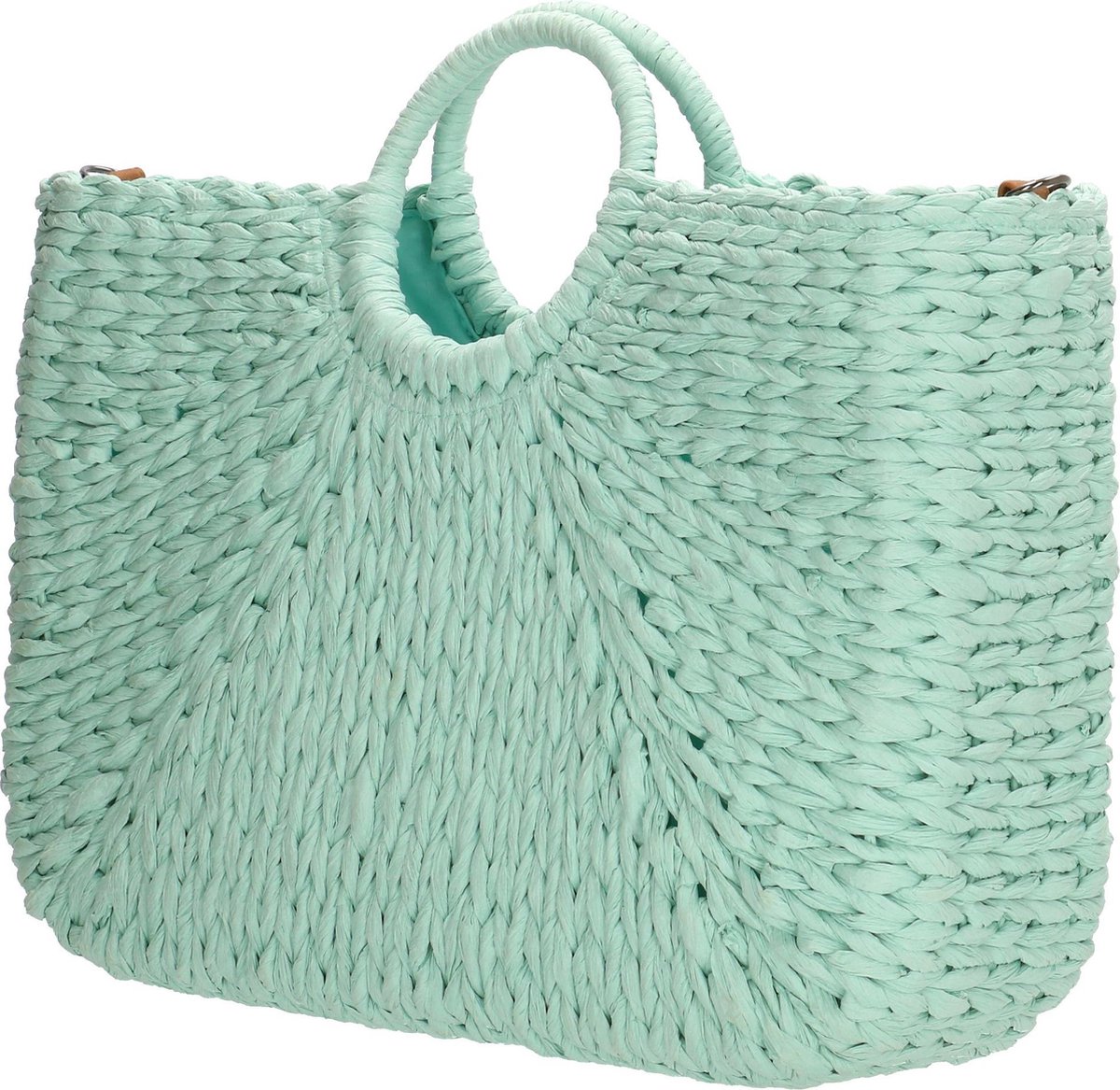 PE-Florence Rieten Handtas L - Mint | bol.com