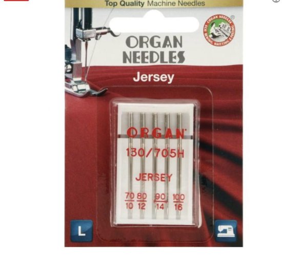 Organ Needles 5 Jersey naalden 70-100 | bol