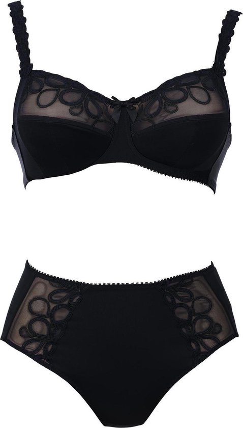 RosaFaia Beautyfull Lupina Bh zonder Beugel 5629 Zwart - maat EU 85D/FR ...