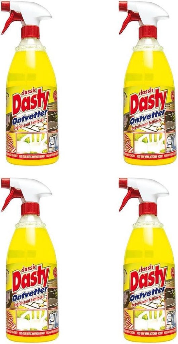 Dasty ontvetter - 4 x 1000 ml | bol
