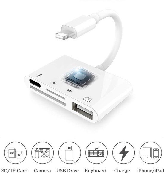 Camera connection kit 4 in 1 Lightning | bol