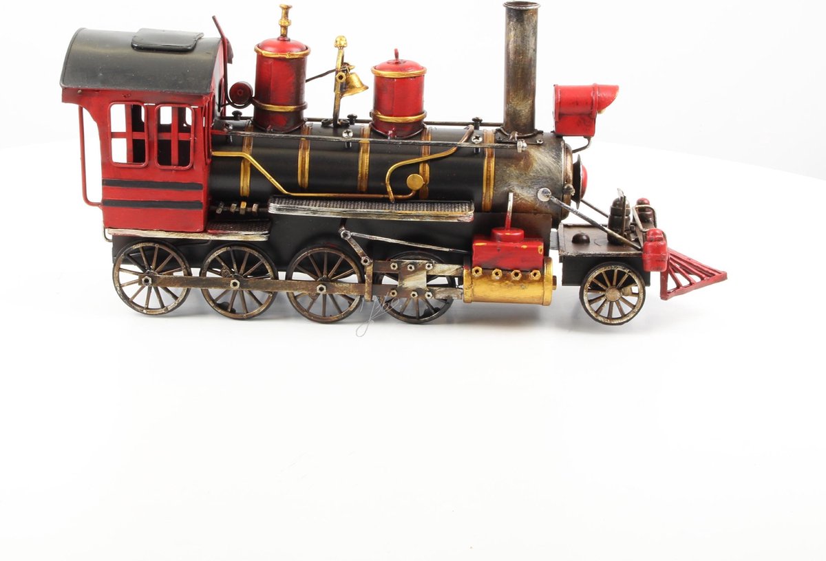 World of Decorations modeltrein - Miniatuur stoomtrein - Model ...