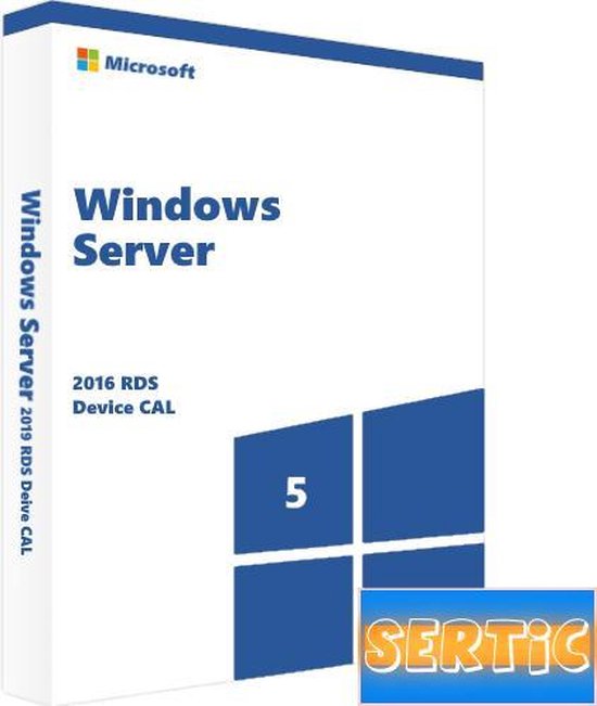 Microsoft Windows Server 2016 - 5 RDS Device CALs | bol.com Microsoft Windows Server 2016 - 5 RDS Device CALs | bol.com