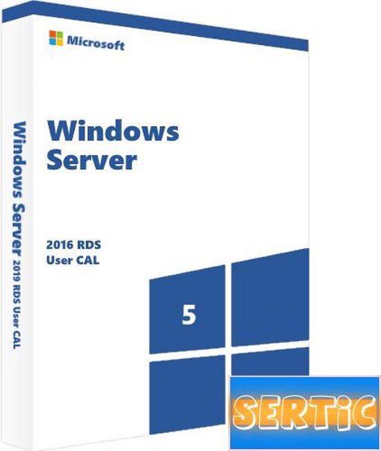 Microsoft Windows Server 2016 - 5 RDS User CALs | bol.com Microsoft Windows Server 2016 - 5 RDS User CALs | bol.com