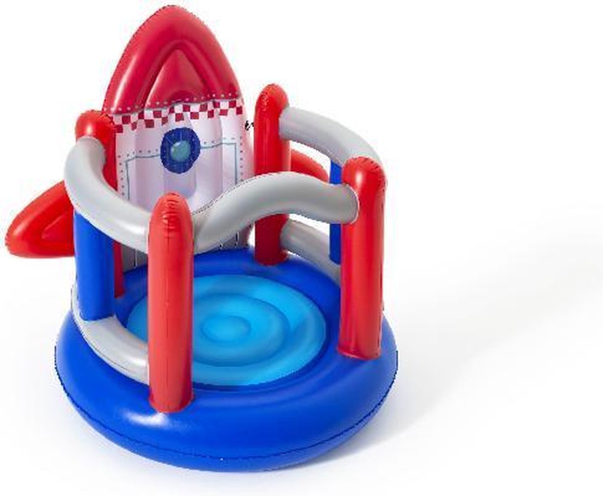Bestway - Kinder Springkasteel - Rocket Bouncer - 1,55mx1,42mx1,45m | bol