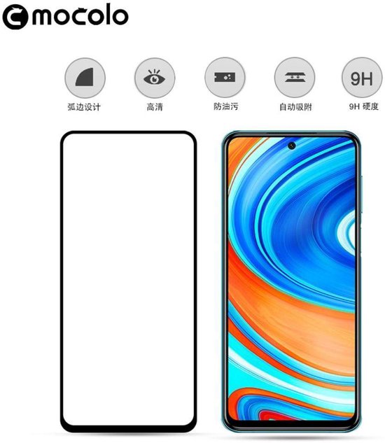 Xiaomi Redmi Note 9S / Note 9 Pro Tempered Glass Screen Protector | bol