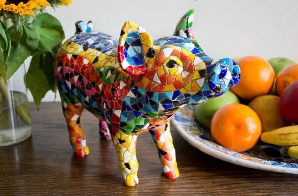 Barcino Design Mozaiek Beeld - Varken | bol