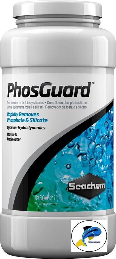 Fosfaatverwijderaar Seachem PhosGuard 500 ml | bol