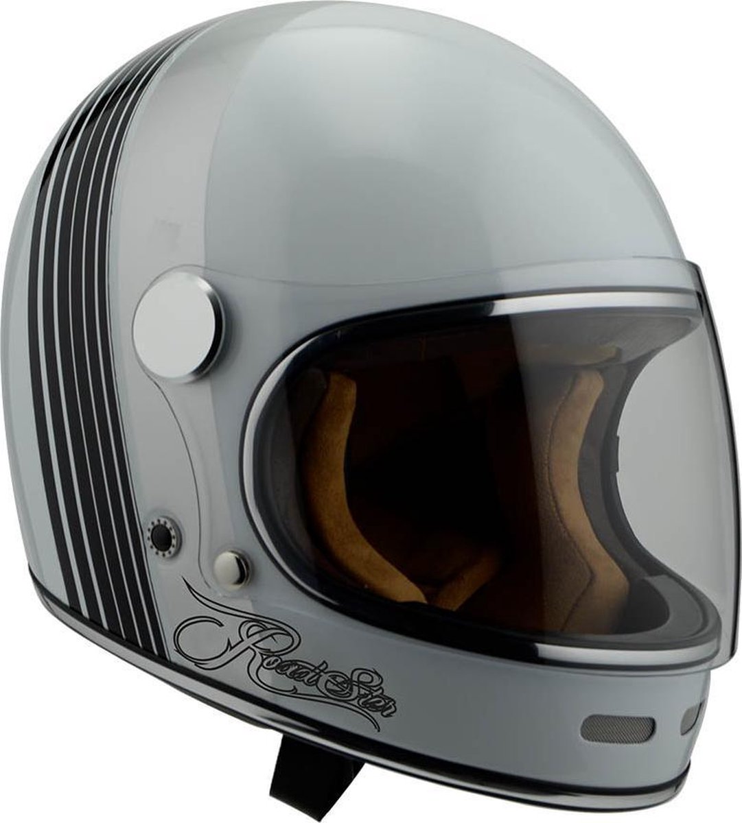 Motorhelm Roadster white II | bol.com