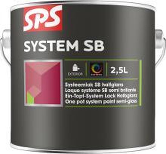 SPS System SB 2,5 lt. wit | bol