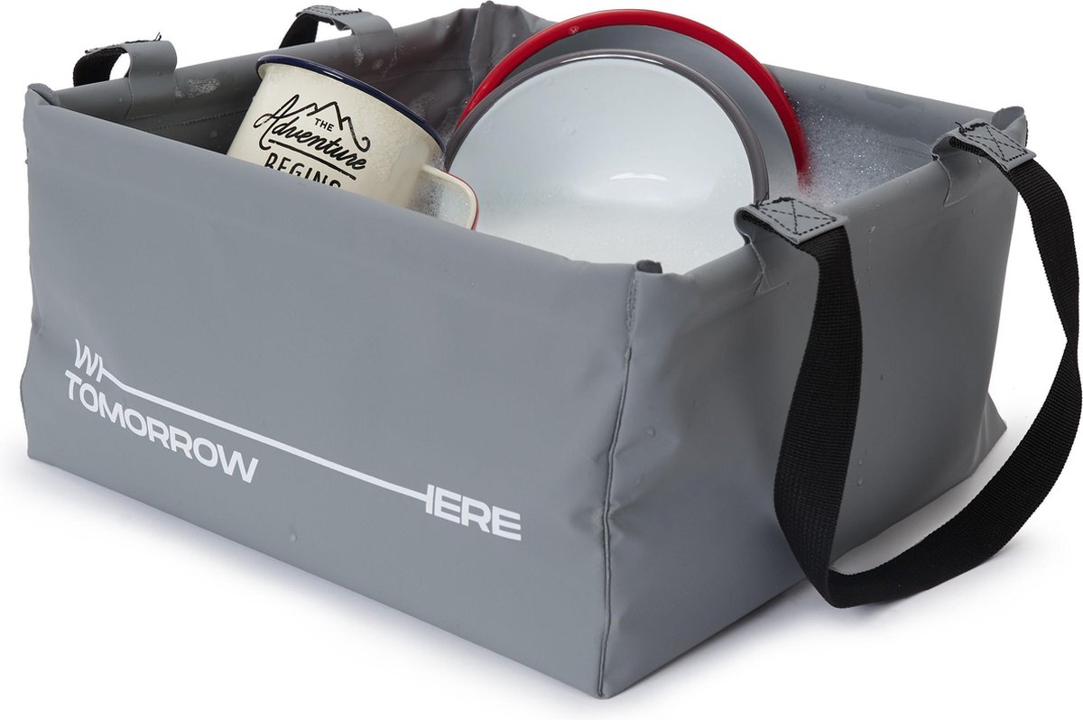 Lumaland / WhereTomorrow camping-spoelbak PVC camping-wasbak outdoor ...