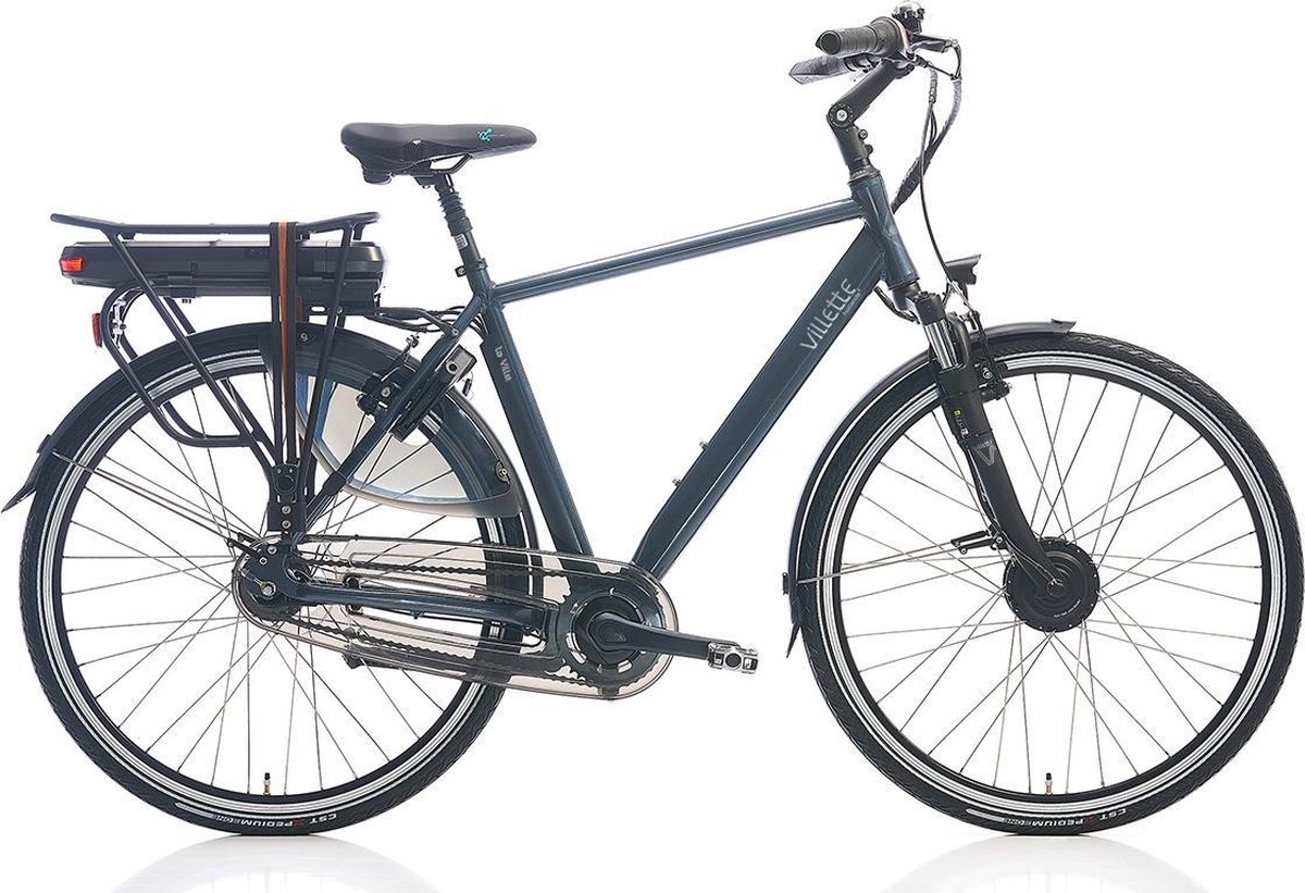 Villette la Ville elektrische fiets, Nexus 7 naaf, vering, grijs, 54 cm ...