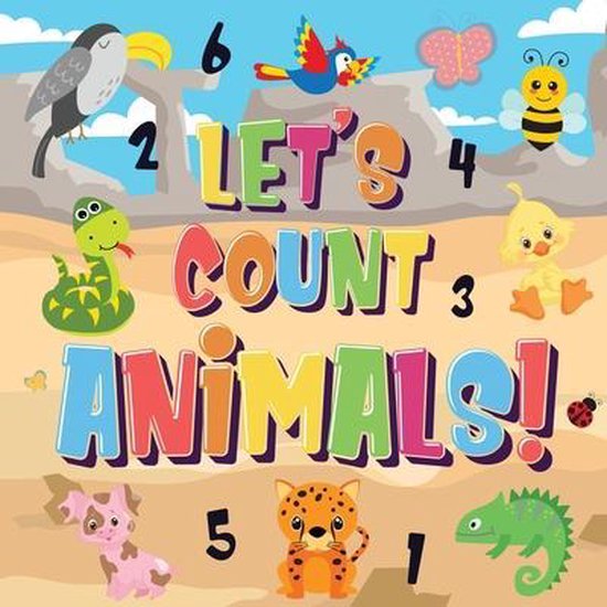 Let's Count Animals!, Pamparam Kids Books | 9781952772504 | Boeken ...