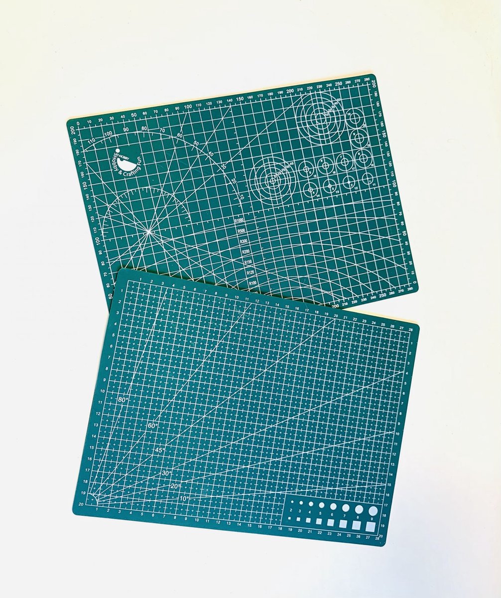 Knutsel gereedschap Set - Pincet, A4 Snijmat, Liniaal, Schaartje | bol