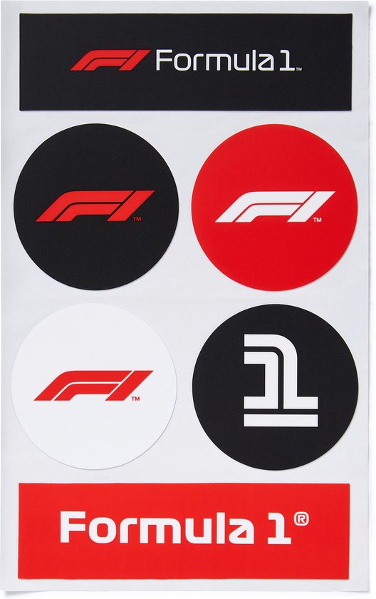 Formule 1 stickers - stickervel | bol