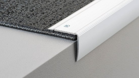 Aluminium trapprofiel geboord - trapneusprofiel - trapneus - 30mm x 2 ...