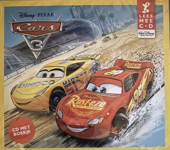 Disney PIXAR Cars 3 LEES MEE Luister CD met Boekje, Disney ...