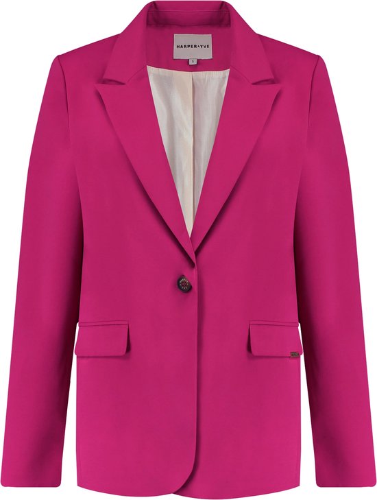 Harper & Yve Rosie-bl Blazers Dames - Fuchsia - Maat M | bol