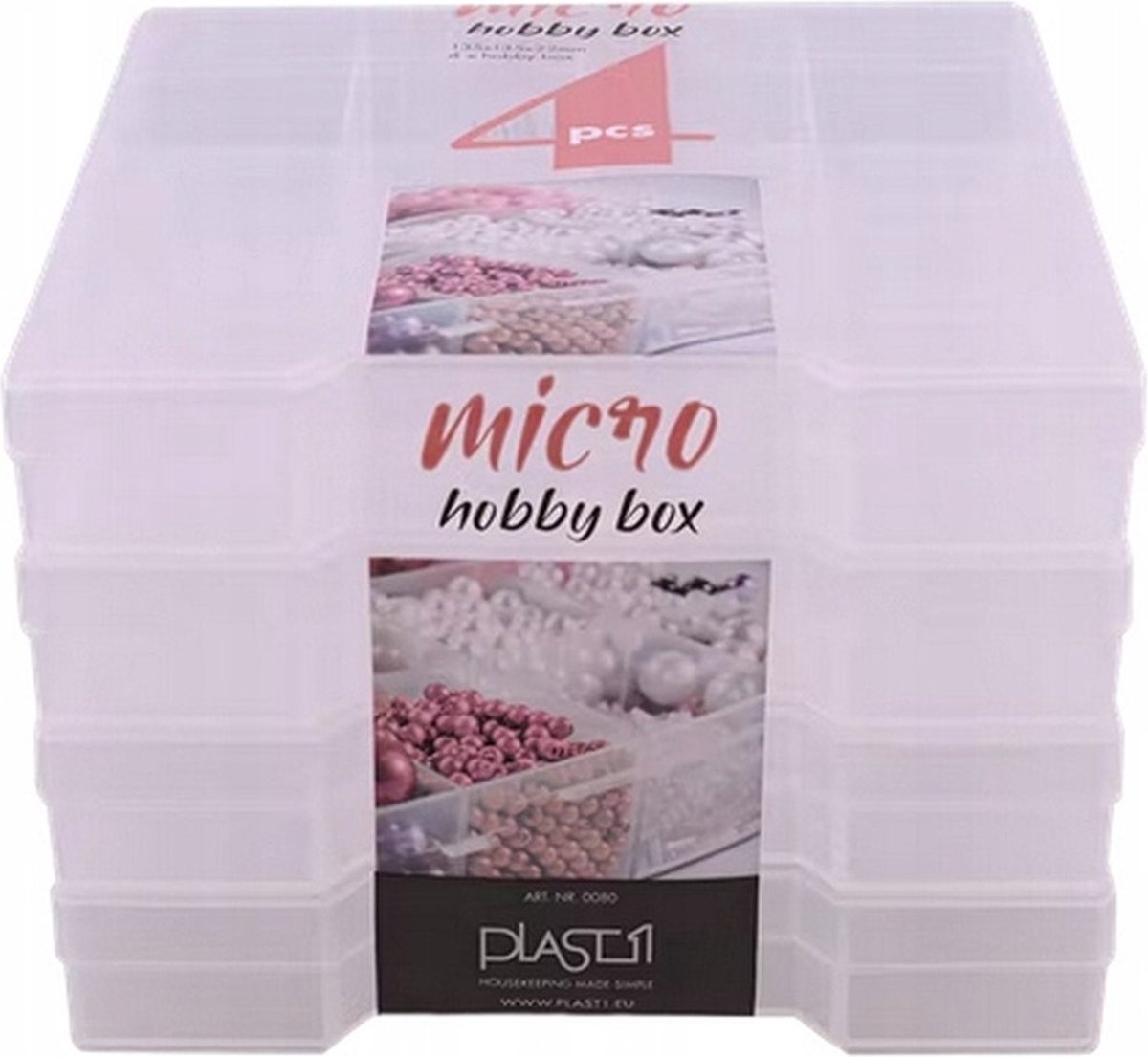Hobbybox - Sorteerbox - Hobbydoos - Hobby Opbergbox | bol