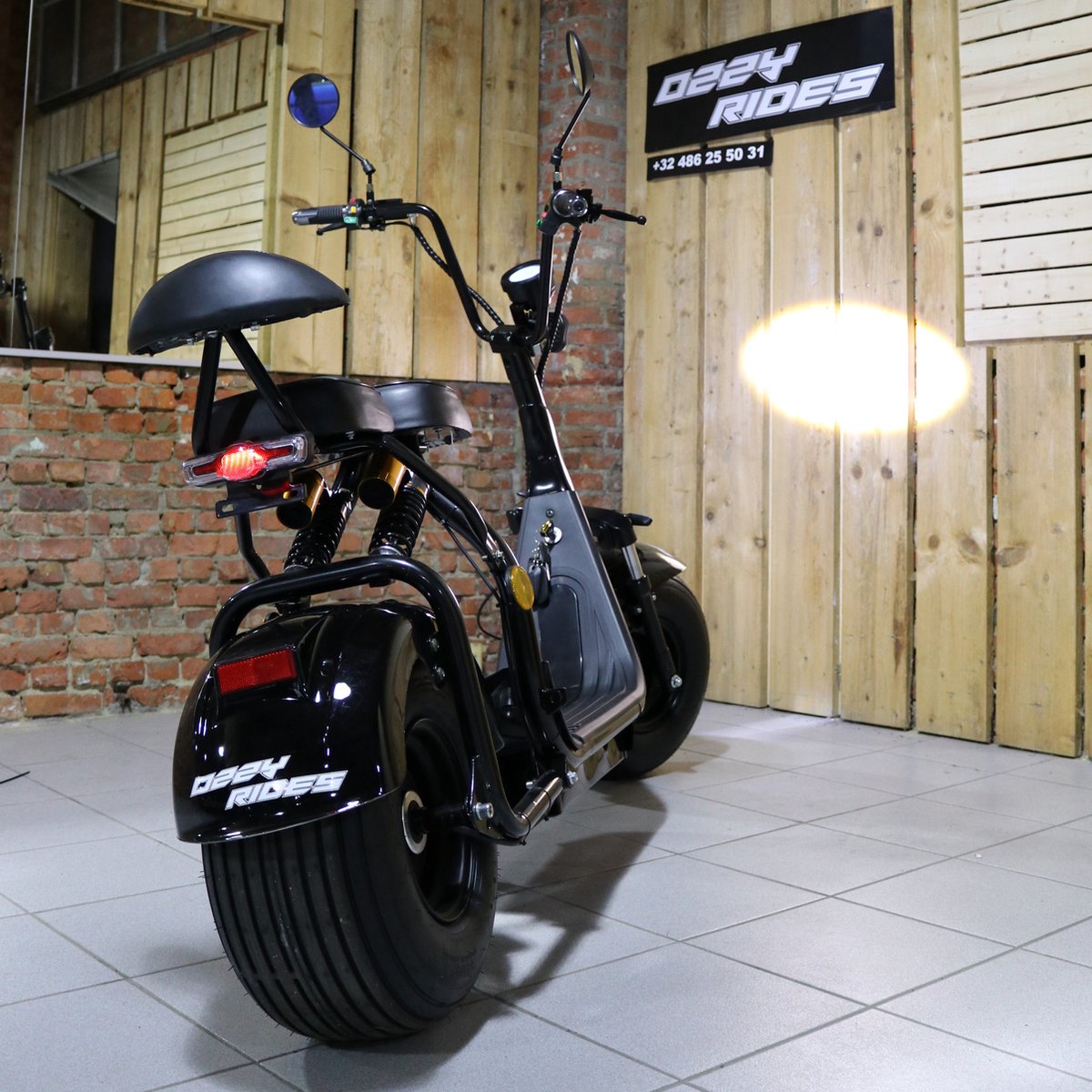 Elektrische Scooter Ghost Hulk - Met (45km/u) of zonder rijbewijs (25km ...