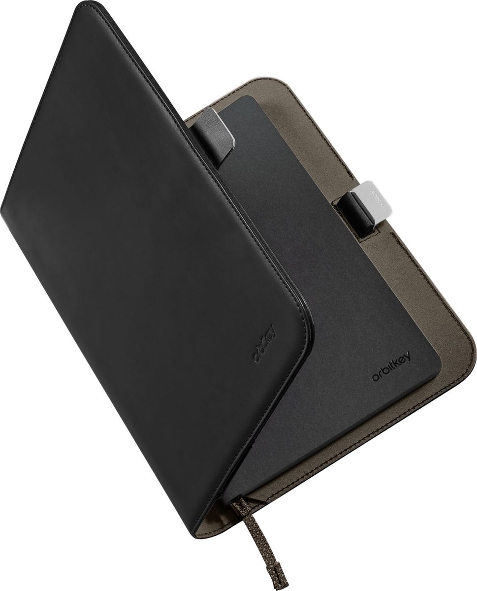 Orbitkey | Compendium A5 | Notebook | Echt leder | Leer | schrijfmap ...