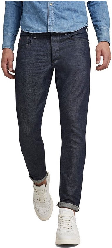 G-Star - 3301 Slim Selvedge - Heren - Jeans | bol