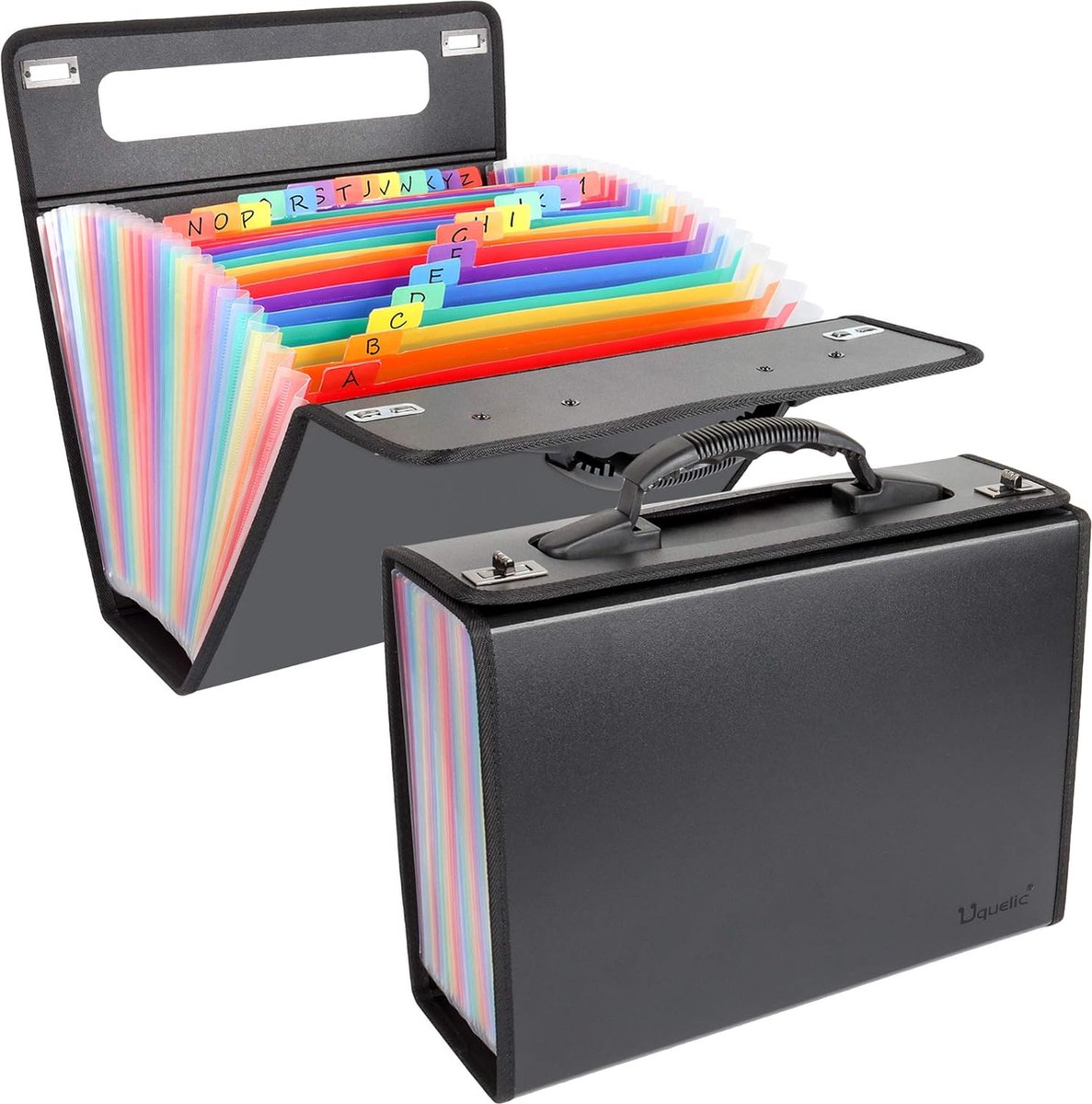 Documentenmap met 26 vakken, A4-map, accordeonmap, administratief ...