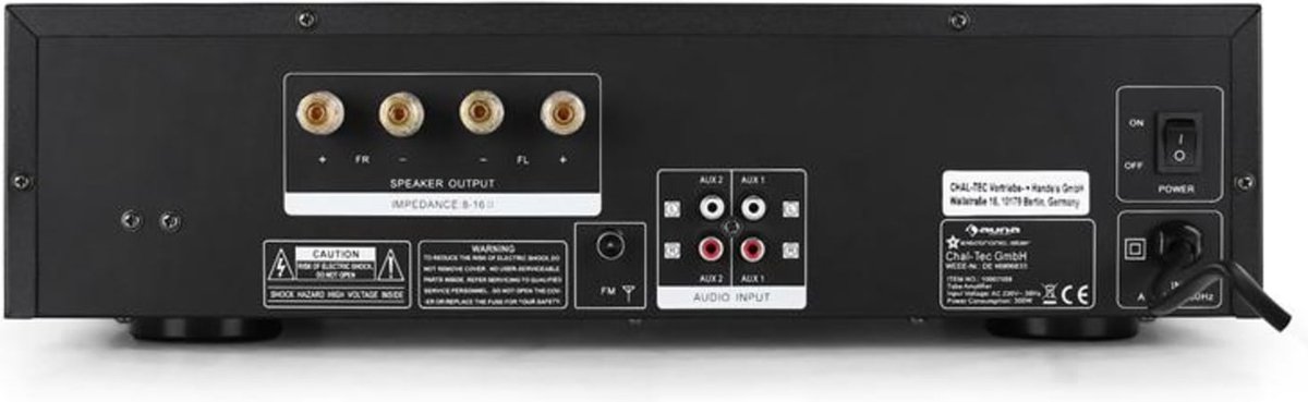 Tube 65 HiFi-buizenversterker MP3 USB Receiver 600W | bol