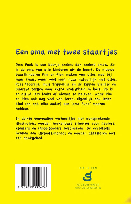 Een oma met twee staartjes, Joyce Bout | 9789059992474 | Boeken | bol