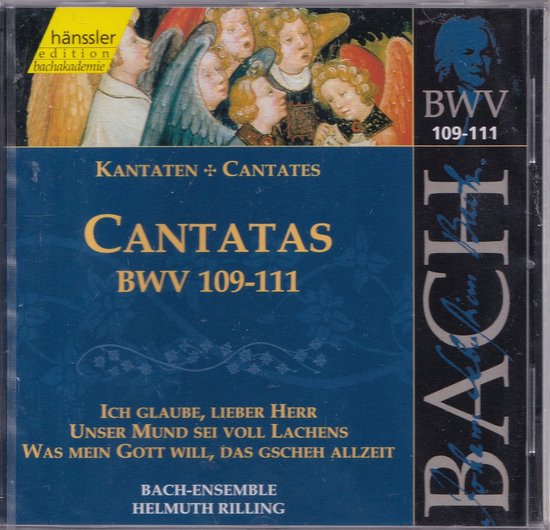 Cantatas BWV 109-111 - Johann Sebastian Bach - Bach-ensemble o.l.v ...