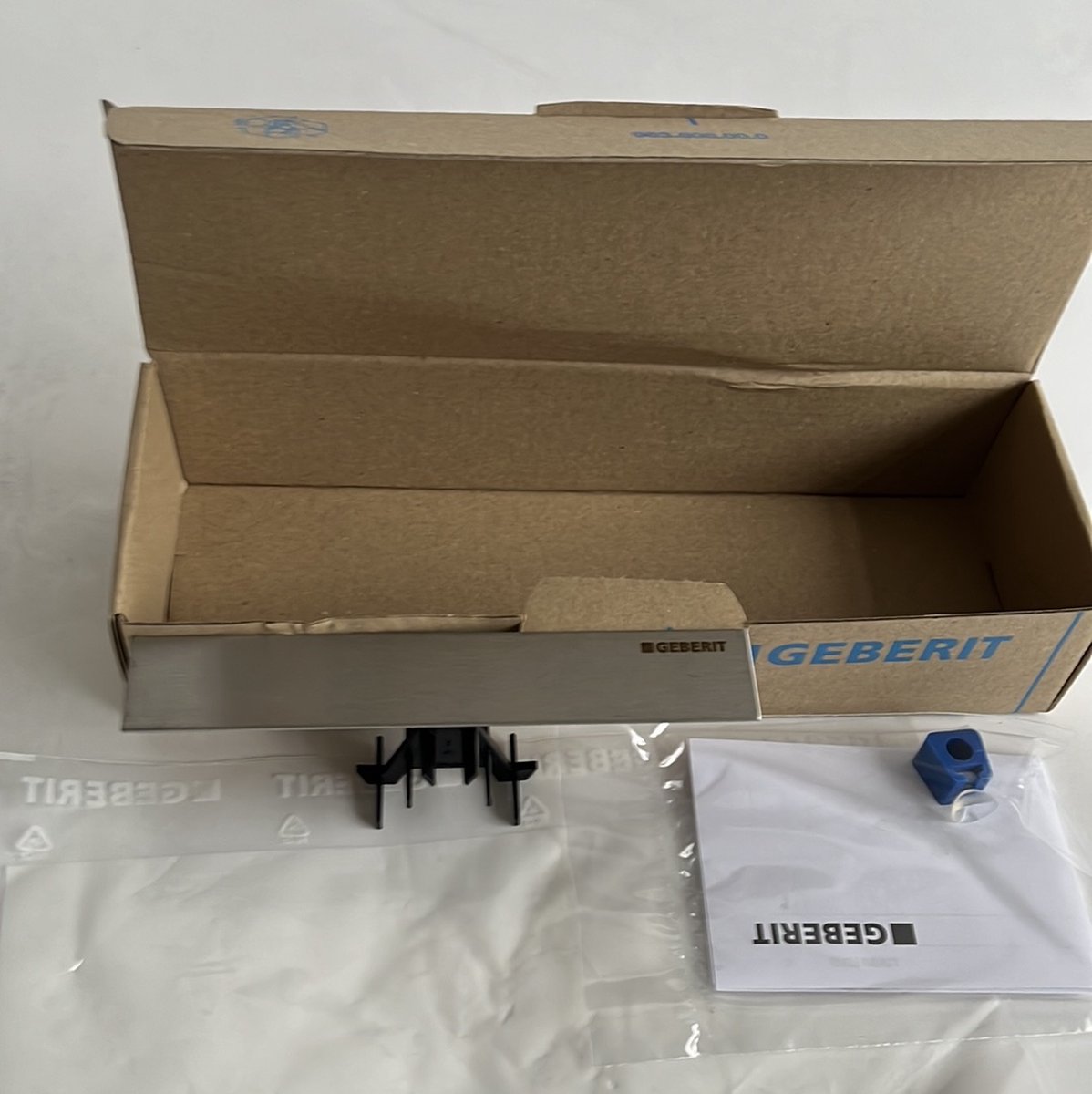 Geberit afdekplaatje compleet voor CleanLine 20 doucheafvoer | bol