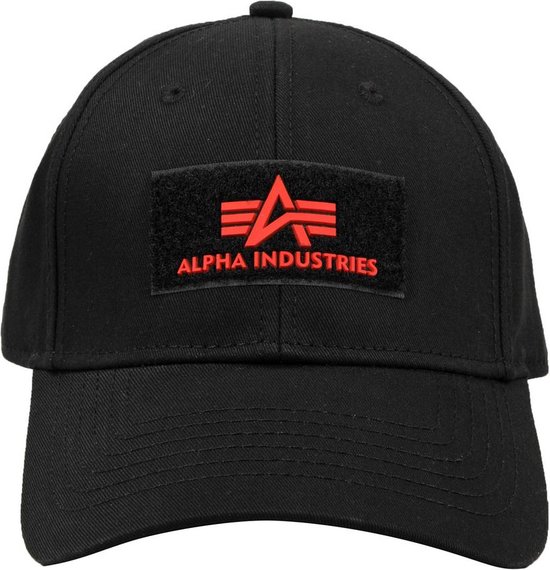Alpha Industries Cap VLC II Caps Black/Red | bol