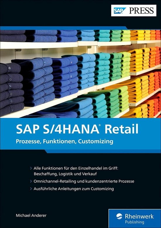 SAP S/4HANA Retail (ebook), Michael Anderer | 9783836288828 | Boeken | bol