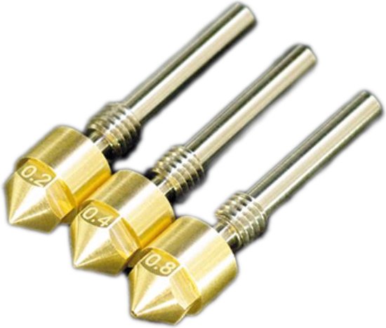 ProTech3D - MassPortal Nozzle 0,4mm brass | bol