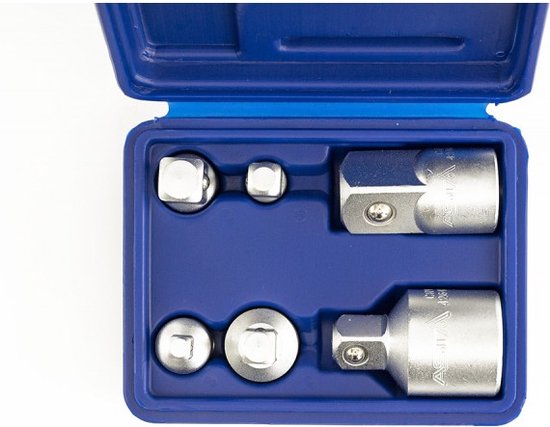 Verloopdoppen, verloopdop Dopverloopset, 6 delig, 1/4 tot 3/4 duims ...