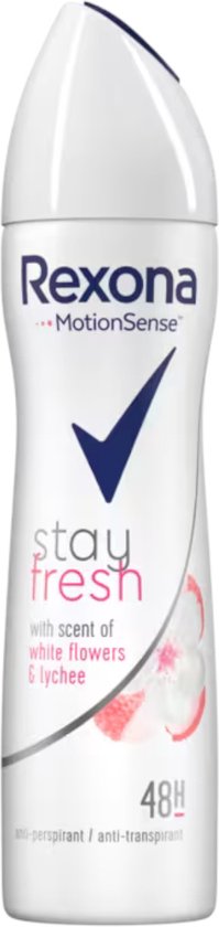 Rexona Deodorant Spray White Flower & Lychee 150 ml | bol