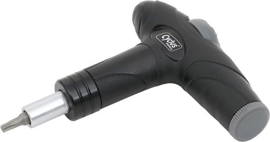 Moment T-sleutel instelbaar Cyclus in 4/5/6 Nm inclusief 3/4/5mm, T5 | bol