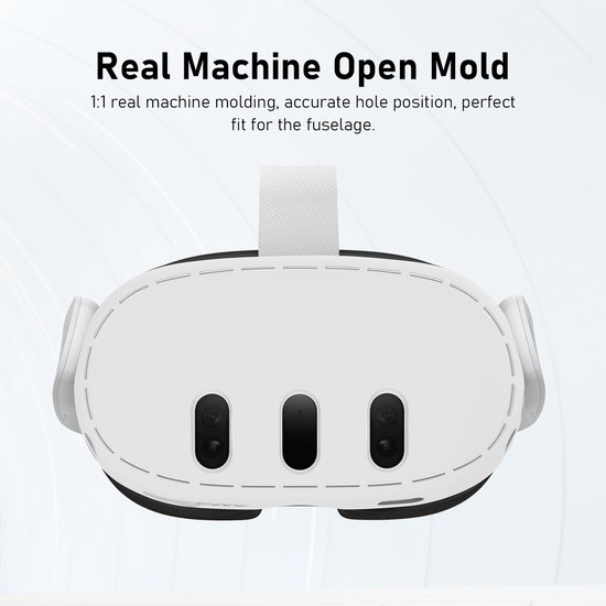 Fritzplay Siliconen Bescherming Hoesje geschikt voor Oculus Meta Quest ...