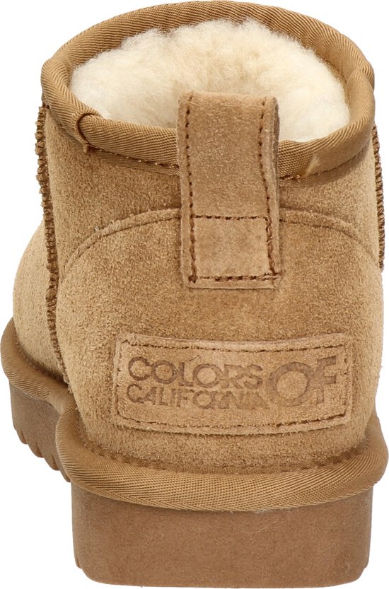 Colors of California Enkellaarsjes cognac - Dames - Maat 37 | bol